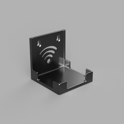 Amplifi HD router wall mount by edcdadstuff | Download free STL model ...