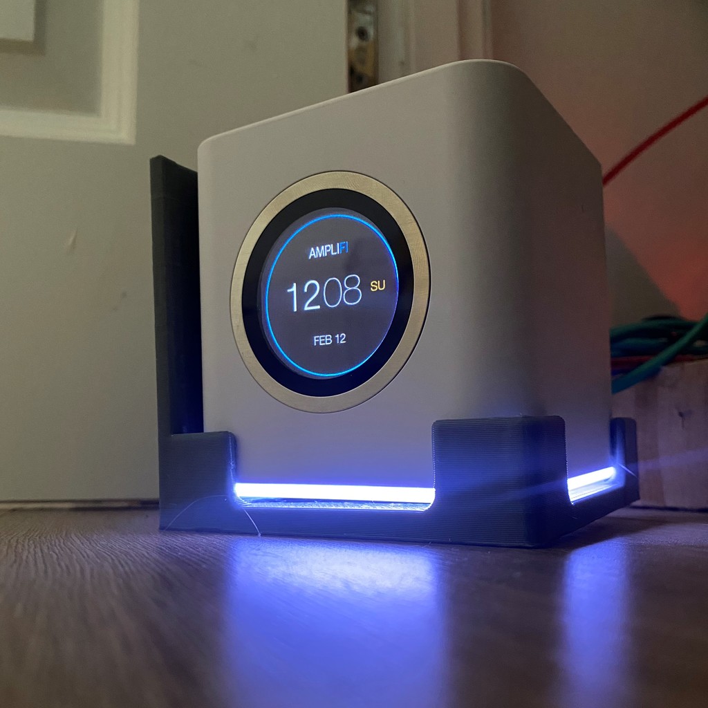 Amplifi HD router wall mount by edcdadstuff | Download free STL model ...