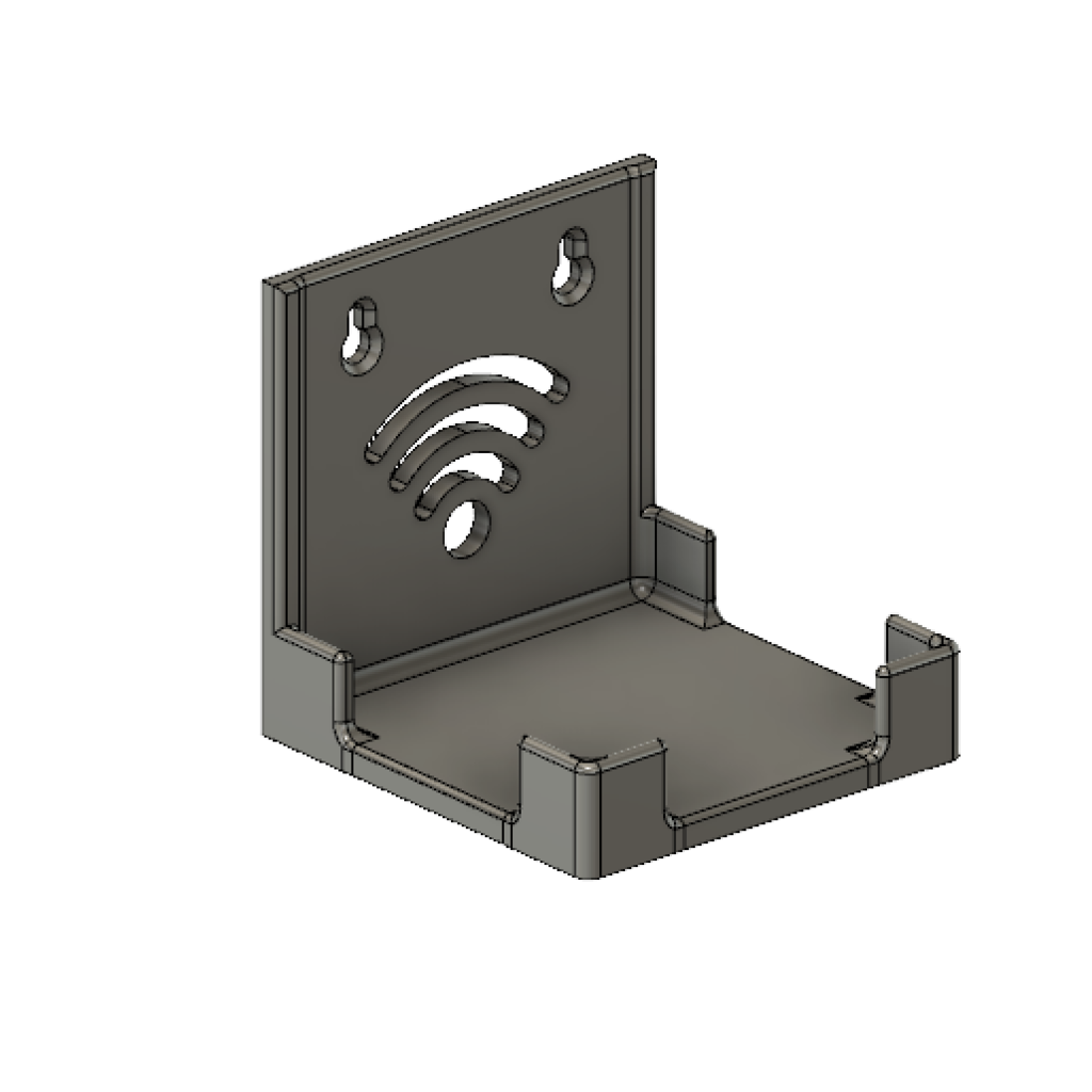 Amplifi HD router wall mount by edcdadstuff | Download free STL model ...