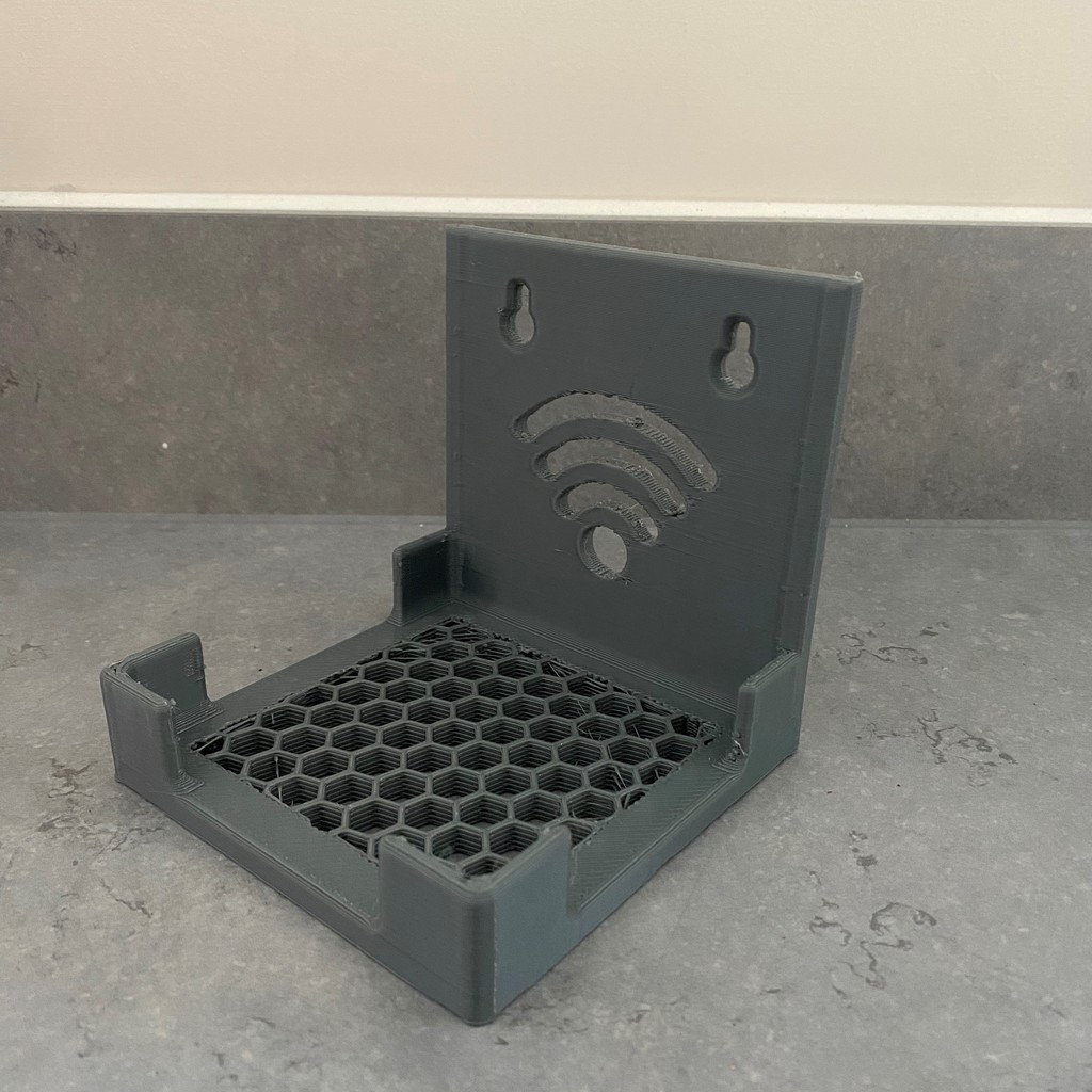 Amplifi HD router wall mount by edcdadstuff | Download free STL model ...