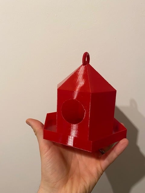 Garden Bird Feeder by edcdadstuff | Download free STL model ...