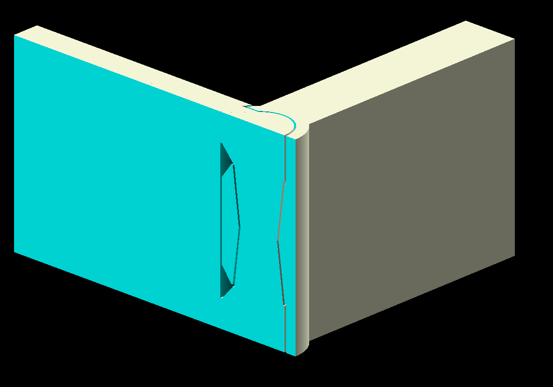 Upright Print-in-Place Hinge OpenSCAD Module by quattro | Download free ...