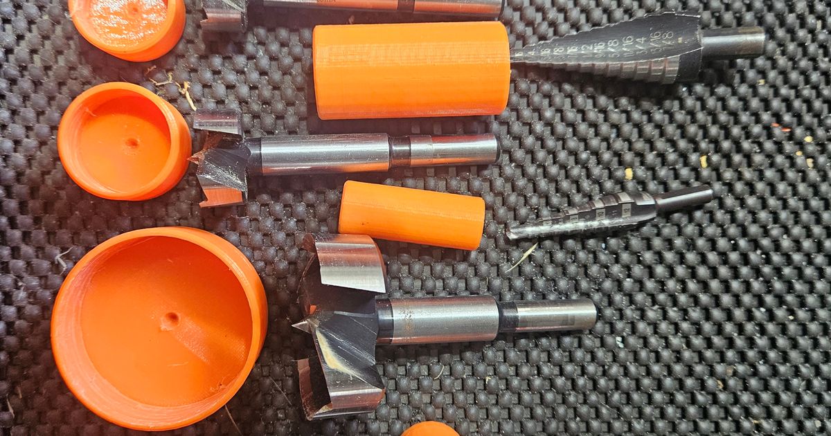 Cutting Tool Covers (Various) by ray of sunshine | Download free STL ...