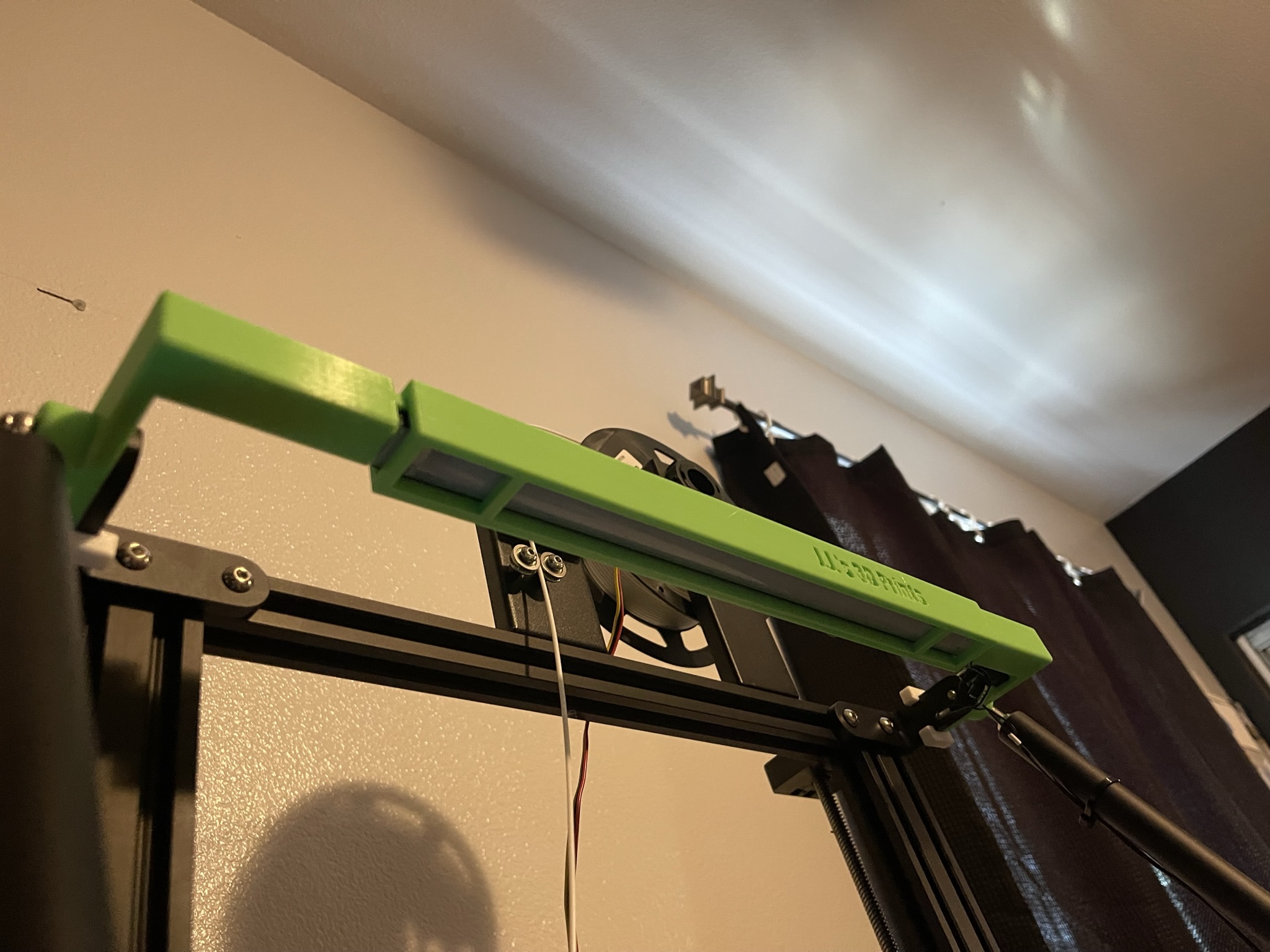 3 Peice Modular LED Mount for CR-10 V3 by GrumpiMechanik | Download ...