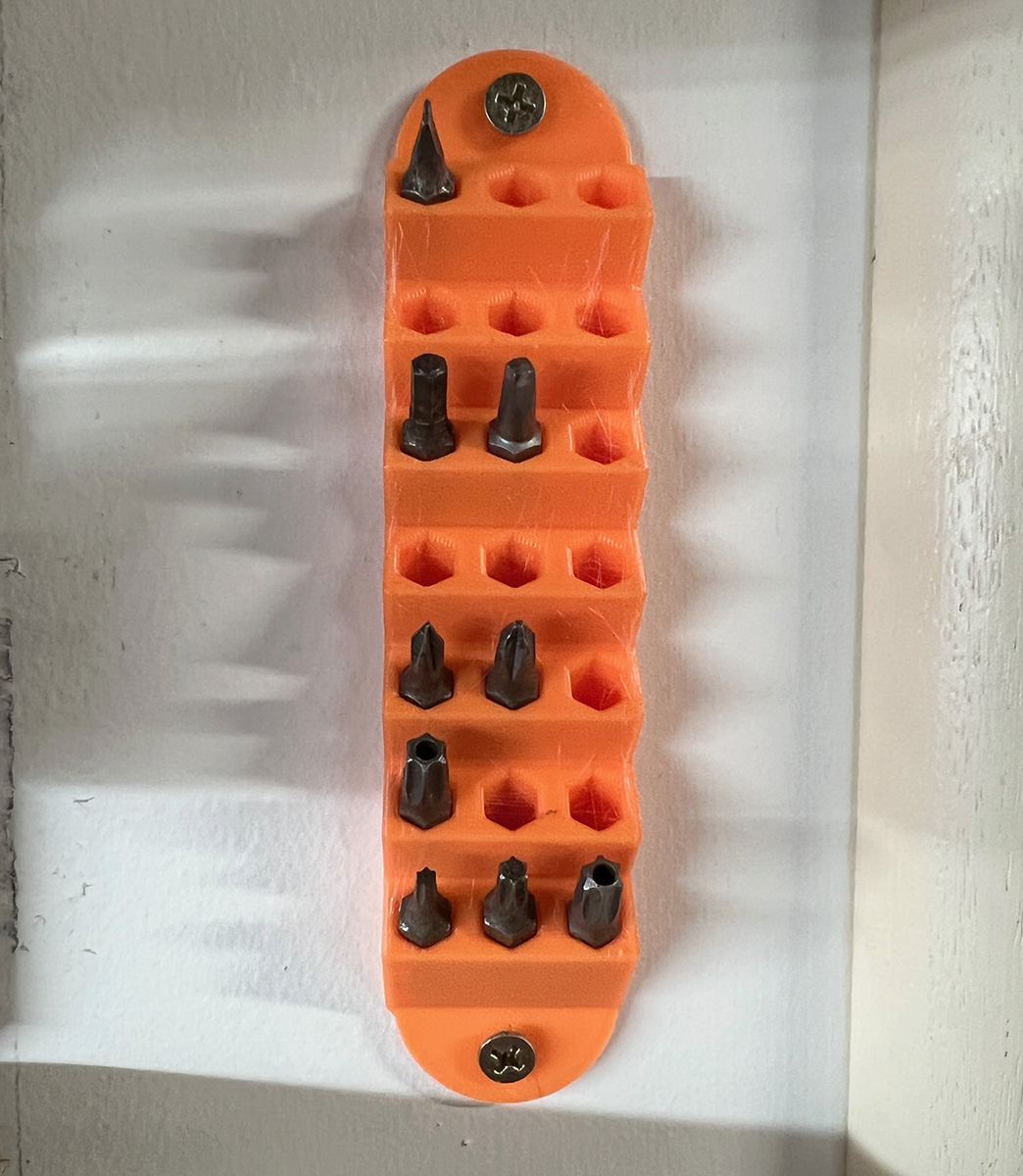 Hex bit holder (Skadis Mount) by aussieinkguy | Download free STL model ...