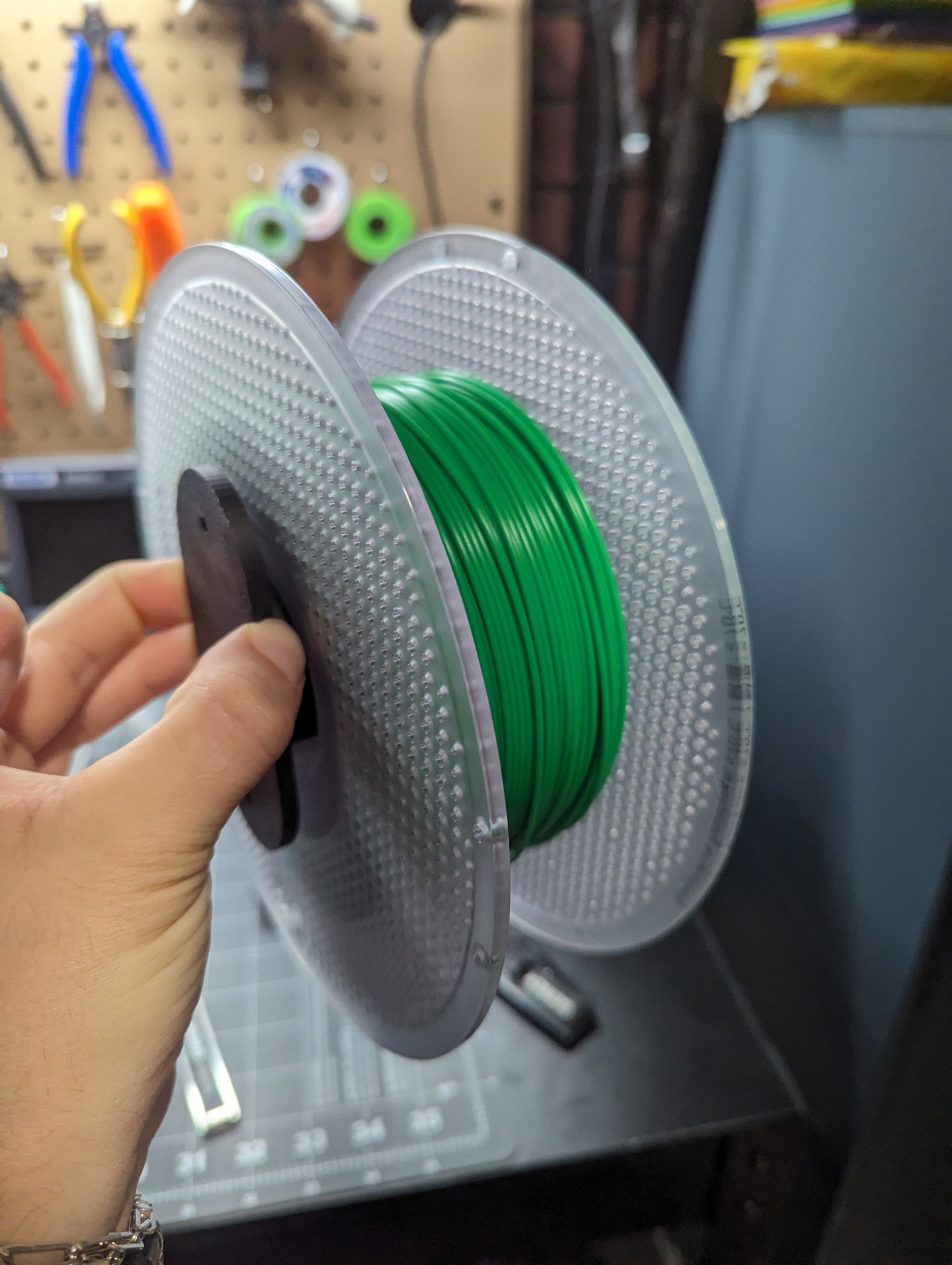 Wall Mounted Spool Holder by S.Afrim | Download free STL model ...