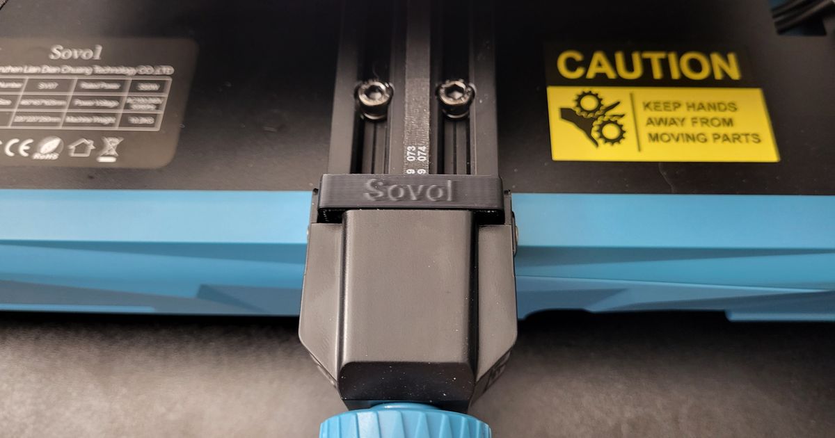 SV07 Y Axis End Stop by SavageLau | Download free STL model | Printables.com