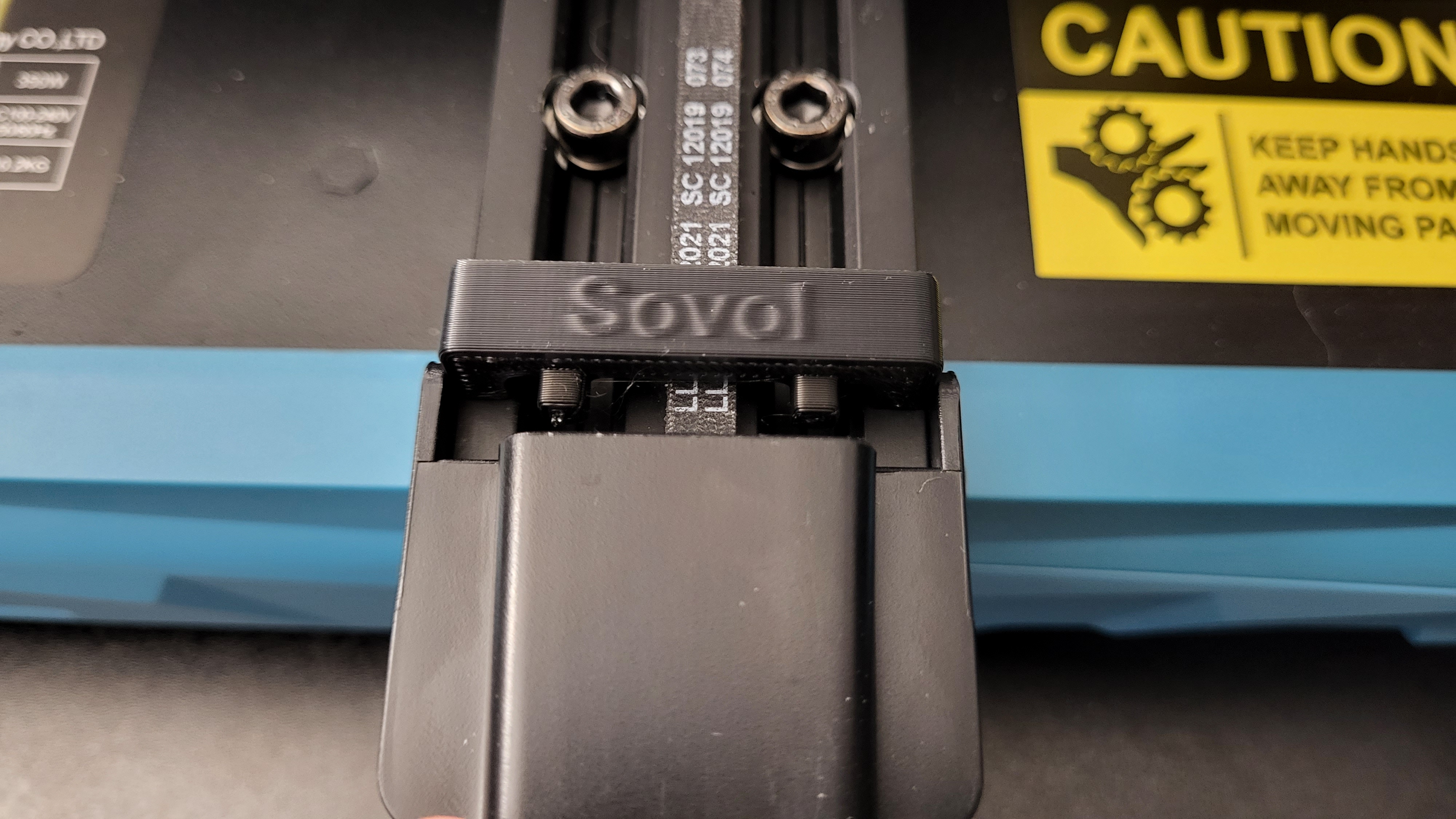SV07 Y Axis End Stop by SavageLau | Download free STL model ...