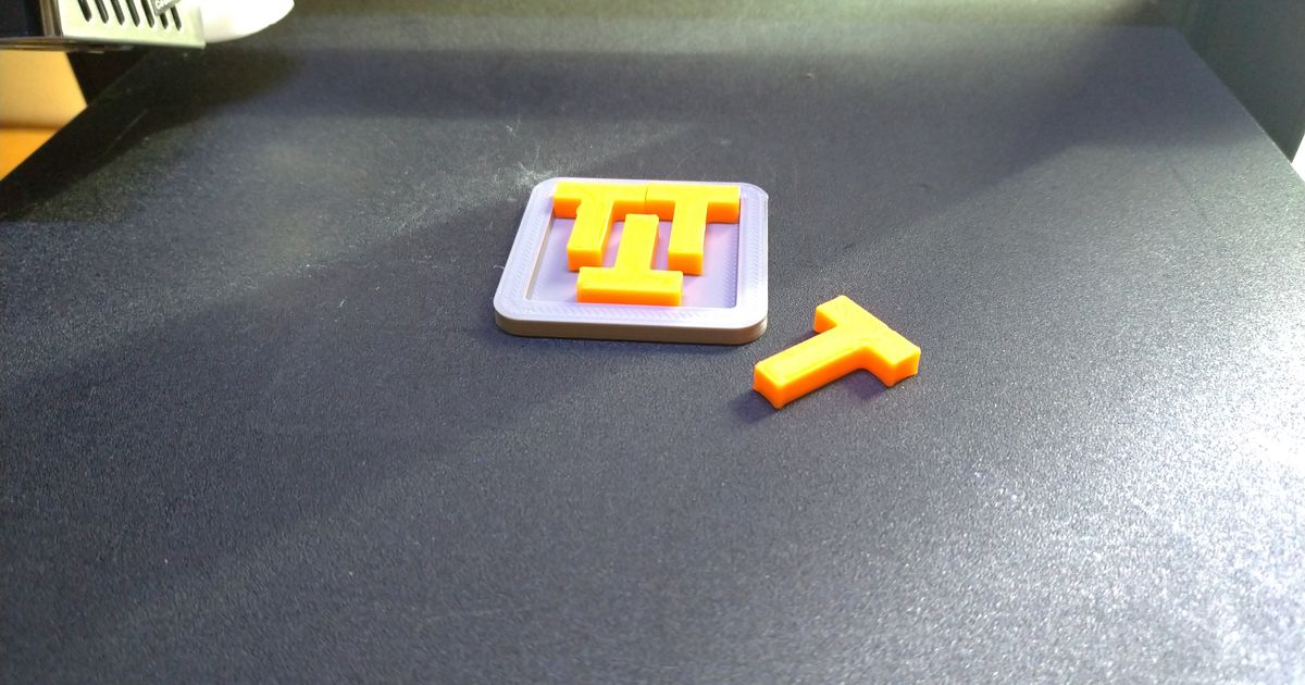 T puzzle by Thomas Leftwite | Download free STL model | Printables.com