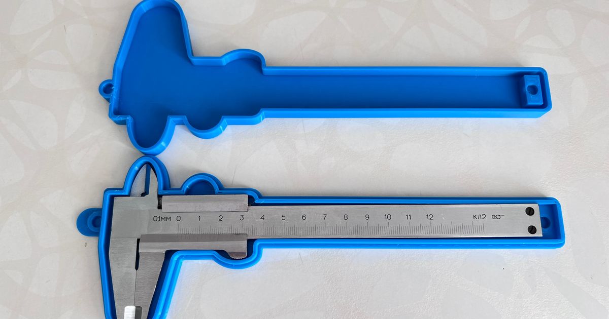 Caliper case for USSR 125 mm model by Yuriy | Download free STL model ...