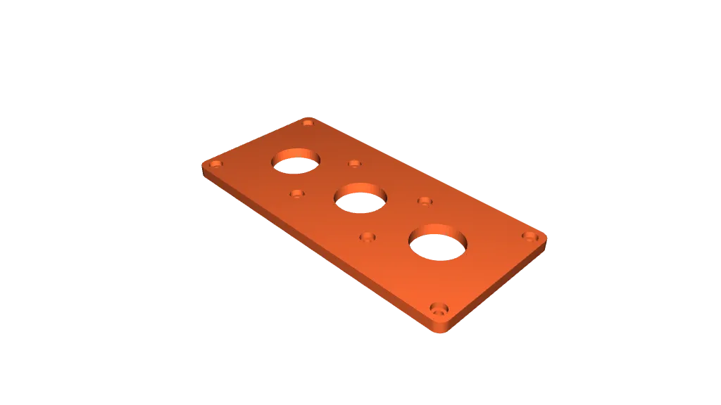 3 button box 22mm by Tim | Download free STL model | Printables.com