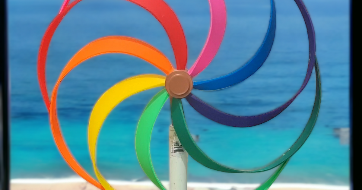 40cm Giant Wind Wheel (approx 15,75" diameter) by PanicCarefully ...