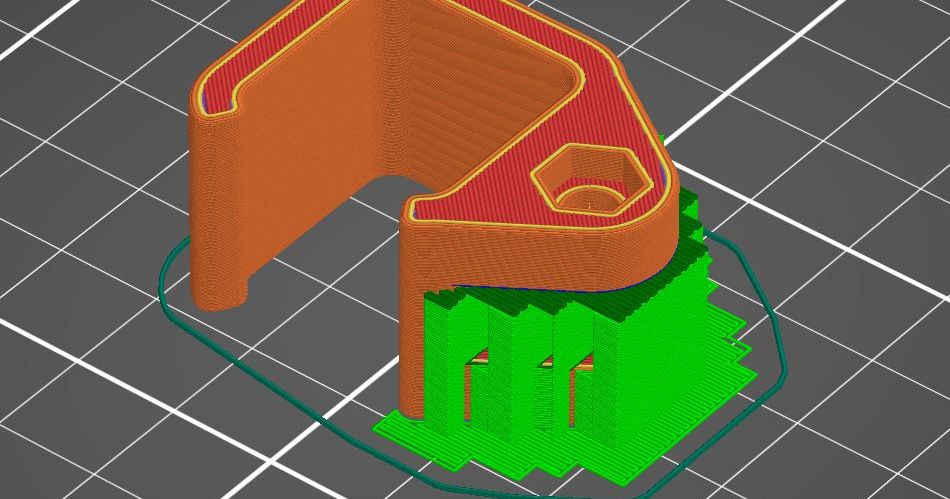 20x20mm steel square tube holders by Frantisek23 | Download free STL ...