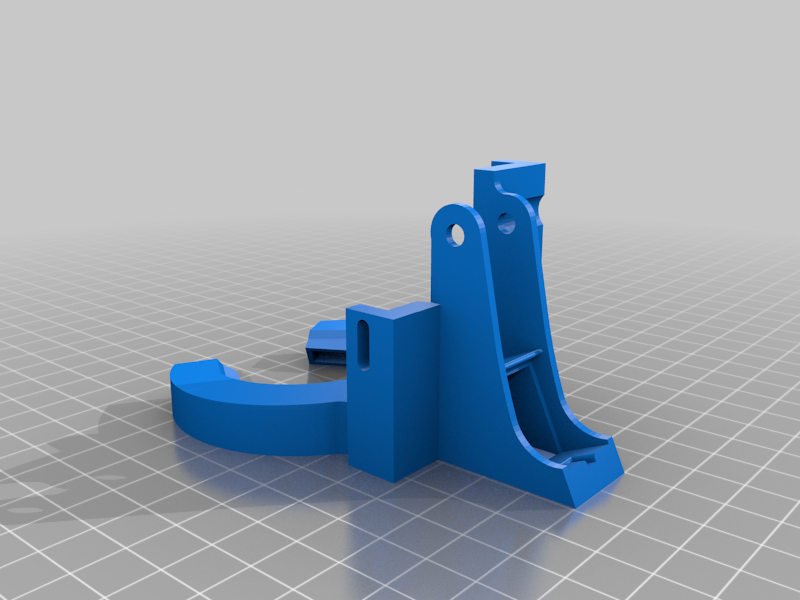Zad Nozzle Fan Duct mk3 v1.0 for Ender 3 S1 Pro Spriter extruder and ...