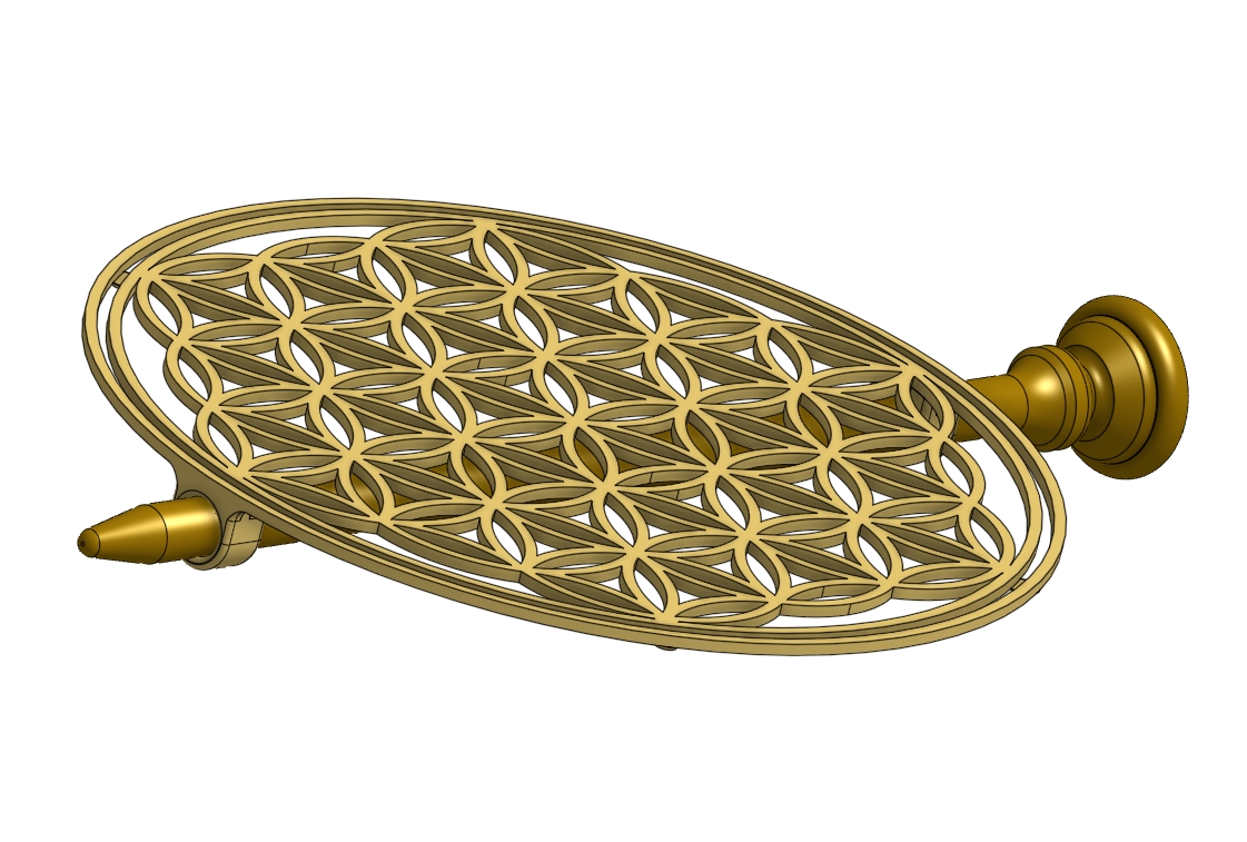 Flower of life , Kvet života by Marián | Download free STL model ...