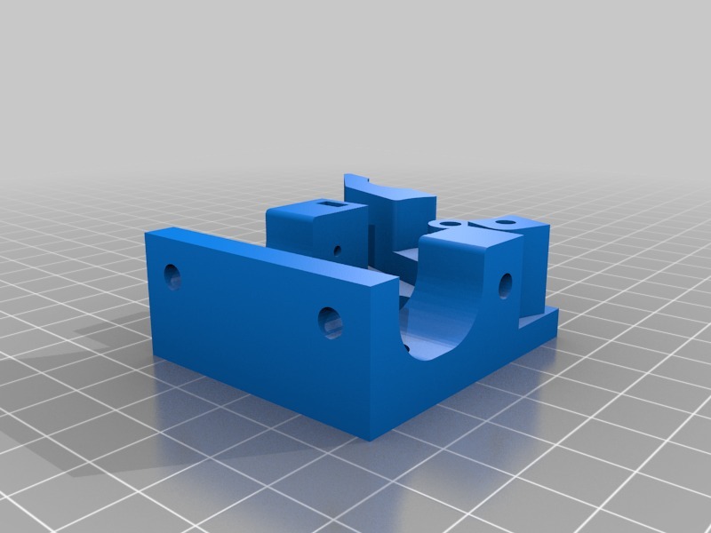 Extruder 1.75mm Filament Bowden by Ossilampe | Download free STL model ...