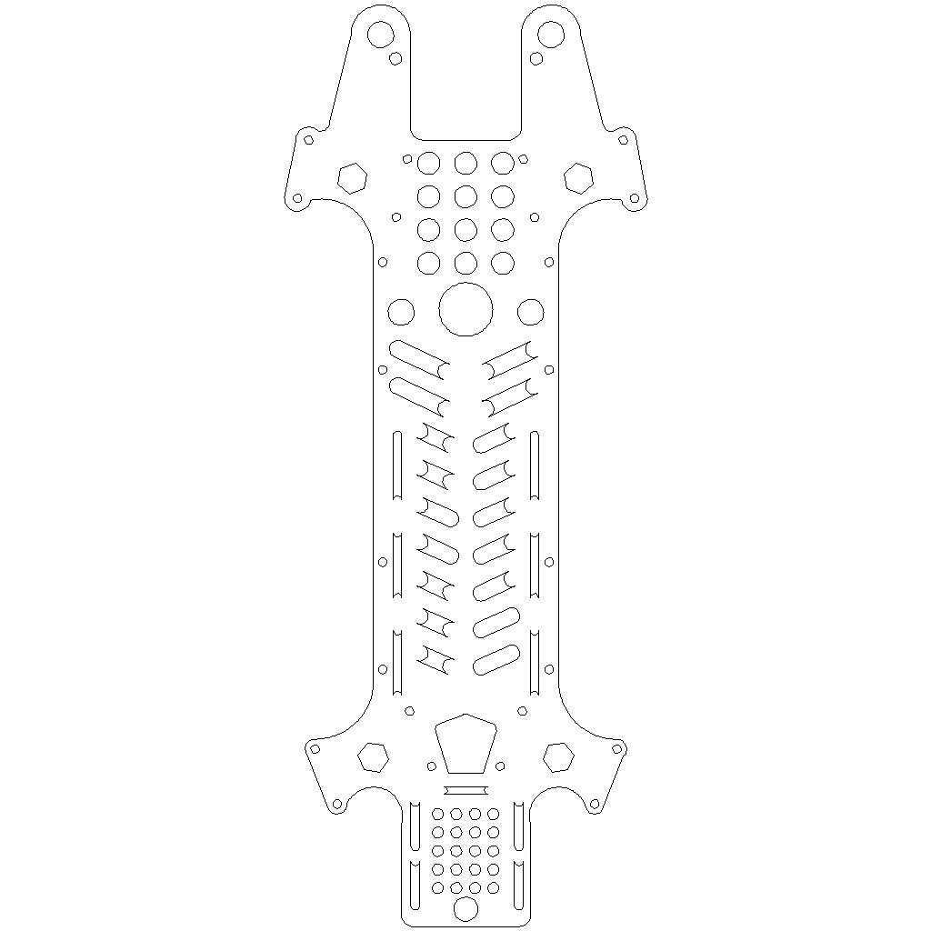 Frame_Top ImmersionRC Vortex by Ossilampe | Download free STL model ...