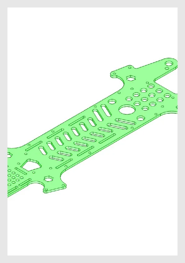 Frame_Top ImmersionRC Vortex by Ossilampe | Download free STL model ...