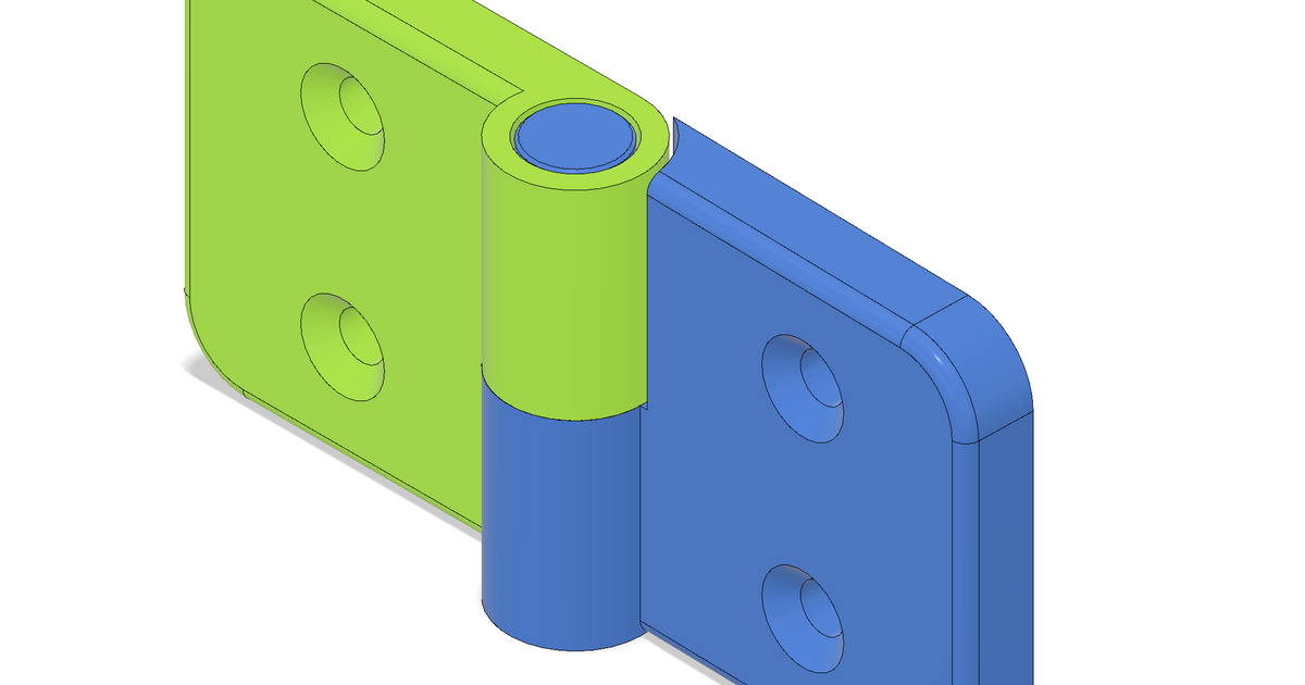 Hinge by Victorgg00 | Download free STL model | Printables.com