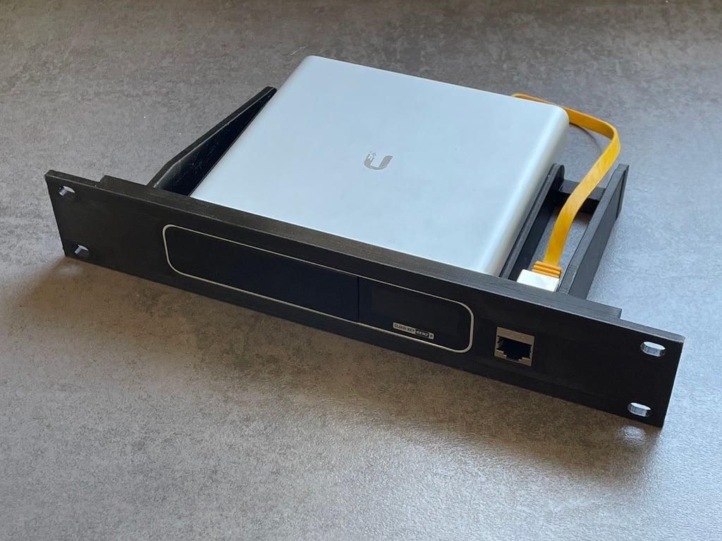 UniFi CloudKey Gen2 with KeyStone - 10" Rack mount by dewenni ...