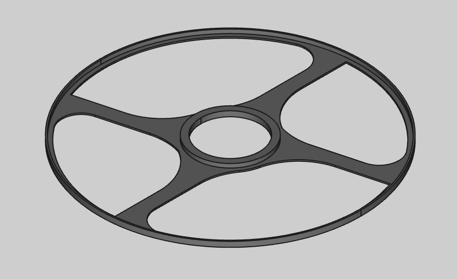 Cardboard-Rim Polyterra-Spools by Camikatze | Download free STL model ...