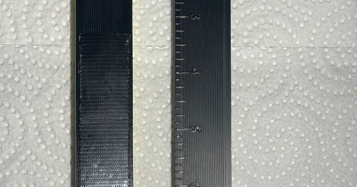 ruler by Trevor Huffstetler | Download free STL model | Printables.com