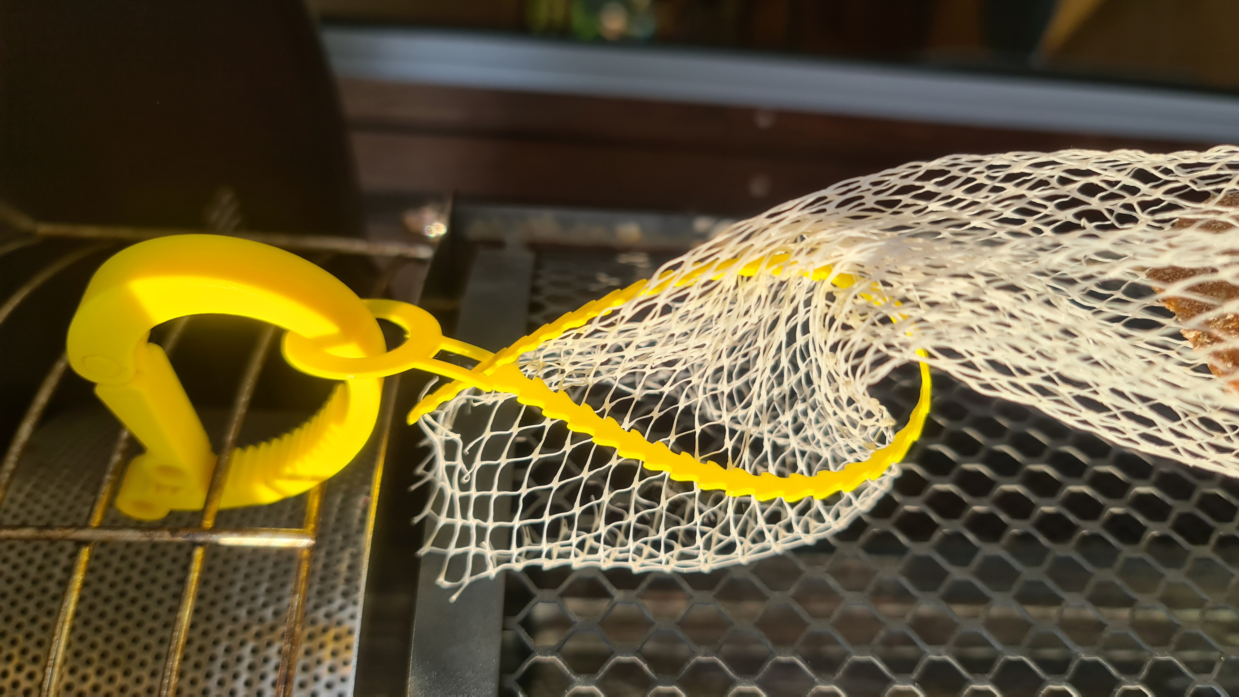 Reusable zip tie with ring to hang stuff up by by MaryPot | Download ...