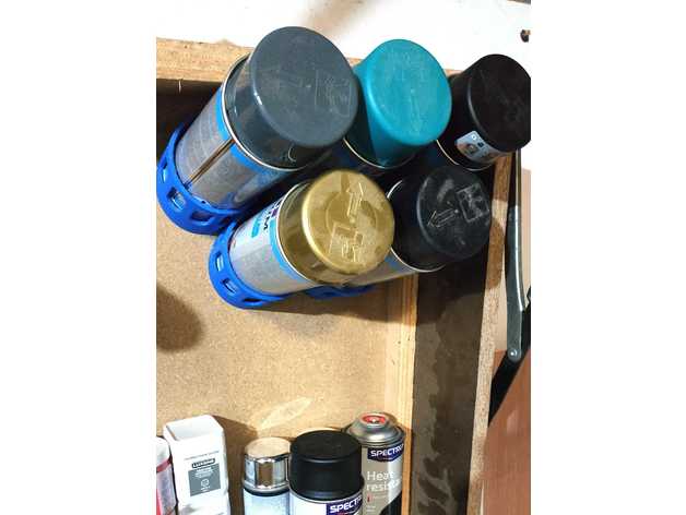 Spray Can Holder (Wall Mount) by The Harbinger of Freight | Download ...