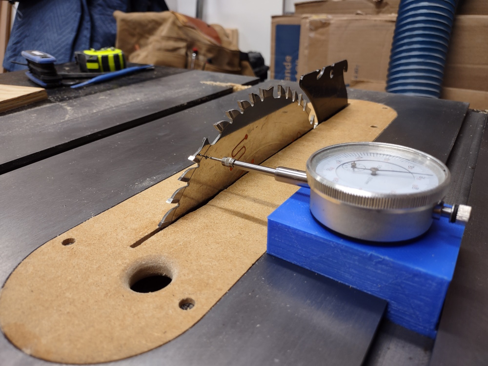 Delta 36-725T2 Table Saw Dial Gauge Holder by jcorey | Download free ...