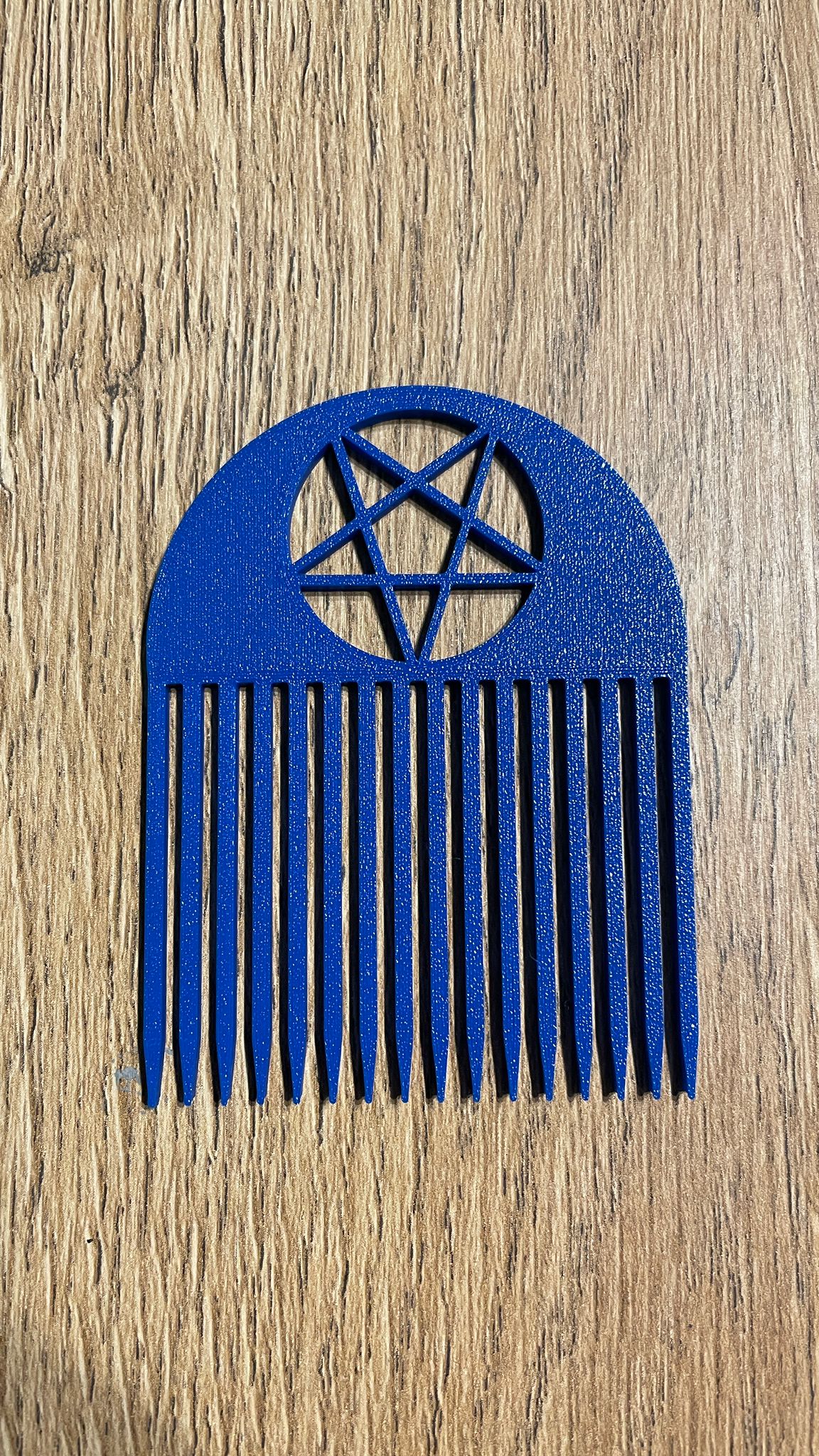 Pentagram Comb by Domel | Download free STL model | Printables.com