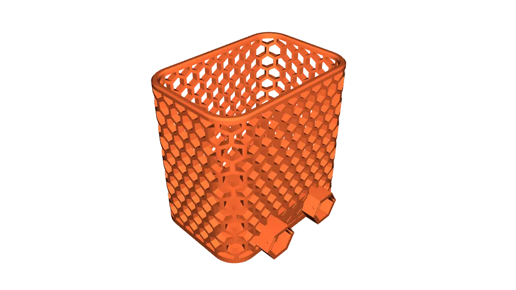 100x70x100 Container with HSW Adapter by sts210 | Download free STL ...