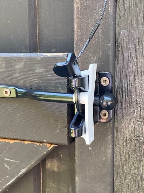 Gate Latch Lock by edZed | Download free STL model | Printables.com
