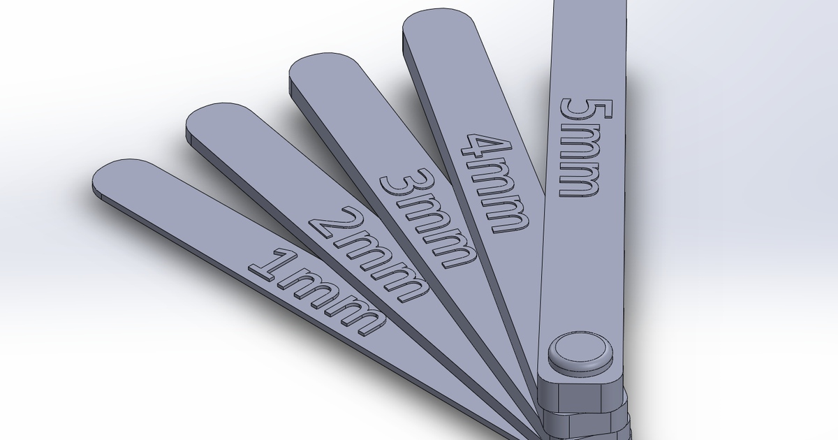 Gap Gauges by Petru Codreanu | Download free STL model | Printables.com