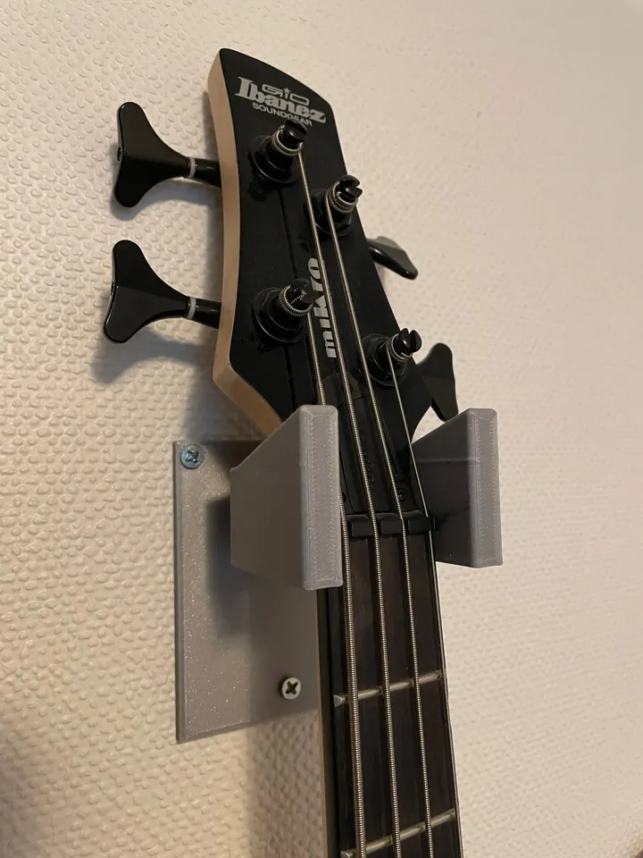 Guitar holder by Redoxion | Download free STL model | Printables.com