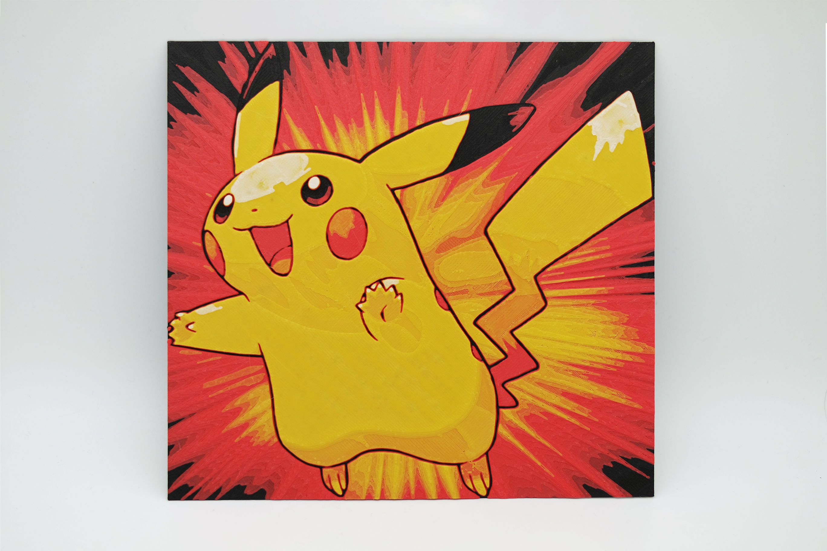 Pikachu Portrait with background - BambuSlicer and PrusaSlicer Project ...