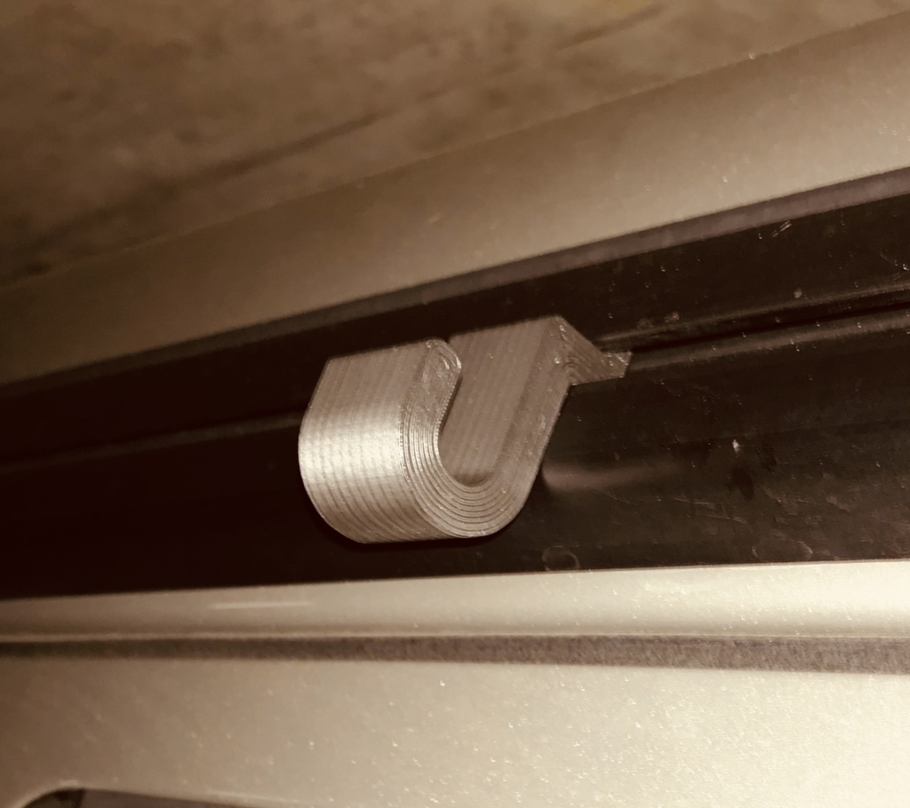 the first - VW T5/T6 California - piping rail hook by MaBaTaBa ...