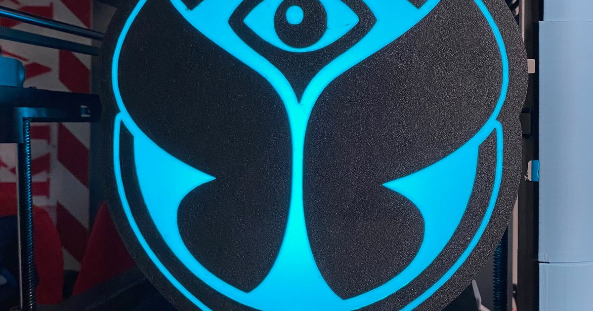 Tomorrowland led sign by Kevyn3D | Download free STL model | Printables.com