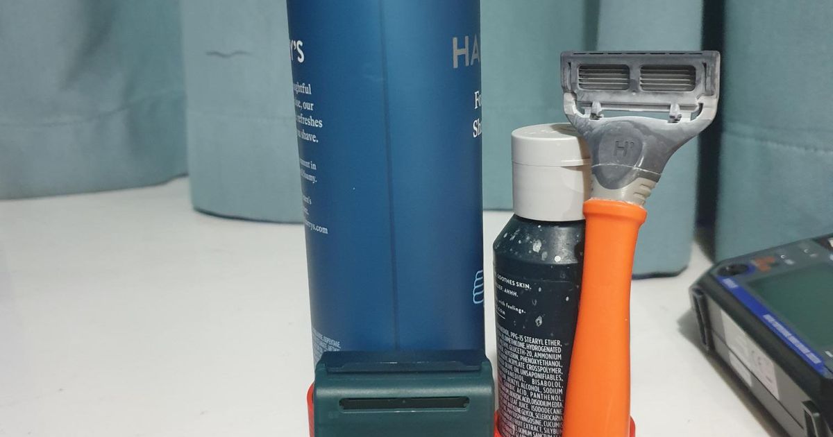 Shaver/razor Organiser by Sheppy | Download free STL model | Printables.com