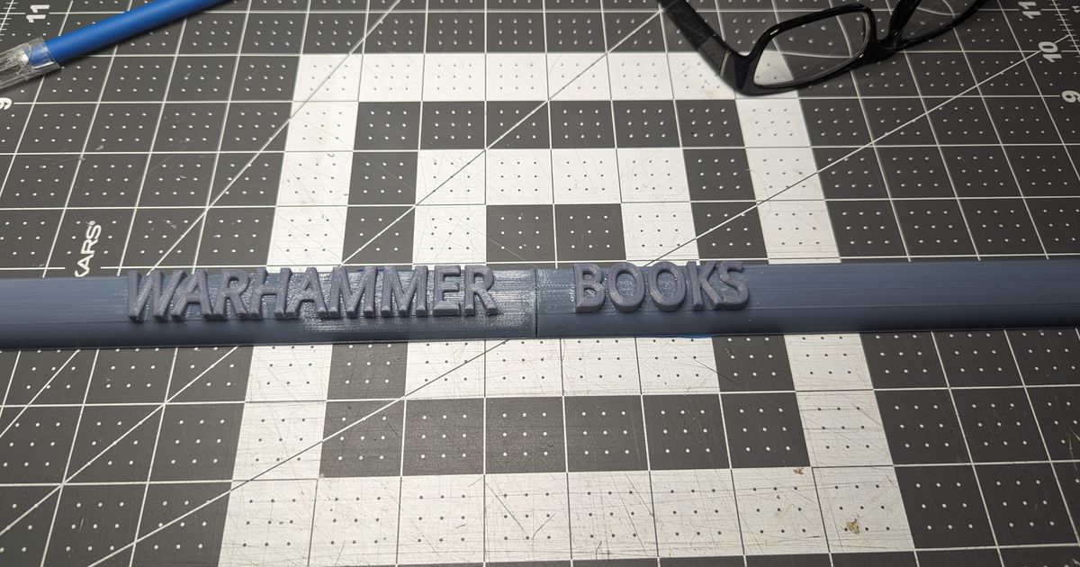 Warhammer Book Holder by D3D Pro | Download free STL model | Printables.com