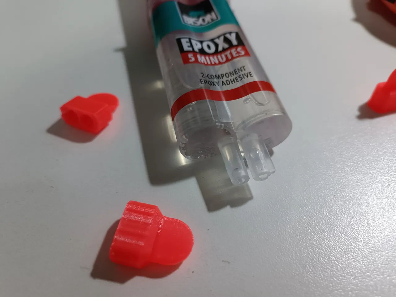 Bison Epoxy Bicomponent dual cap by webbuster | Download free STL model ...