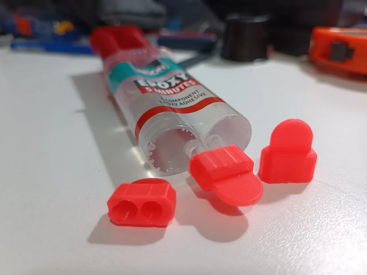 Bison Epoxy Bicomponent dual cap by webbuster | Download free STL model ...