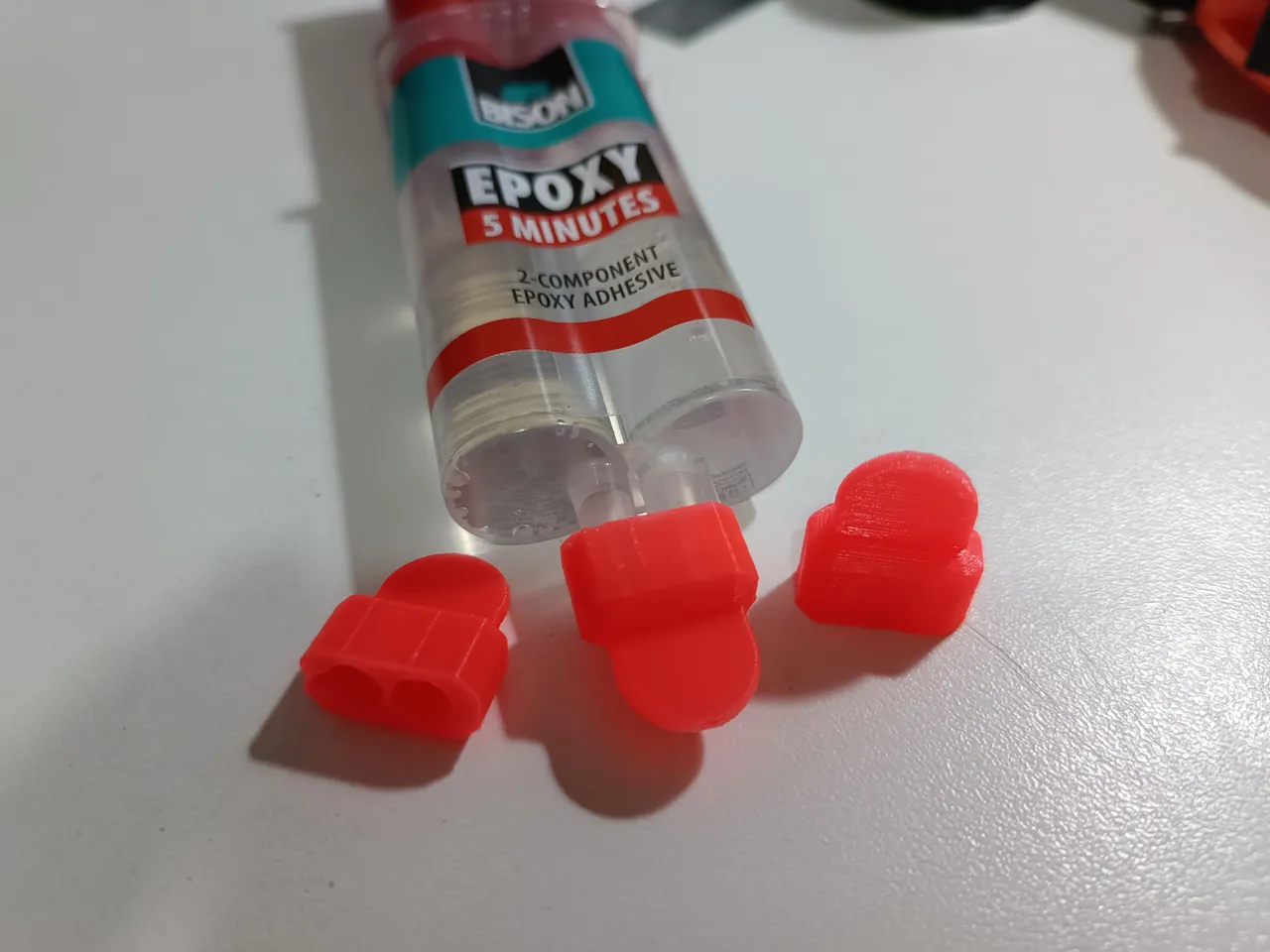 Bison Epoxy Bicomponent dual cap by webbuster | Download free STL model ...