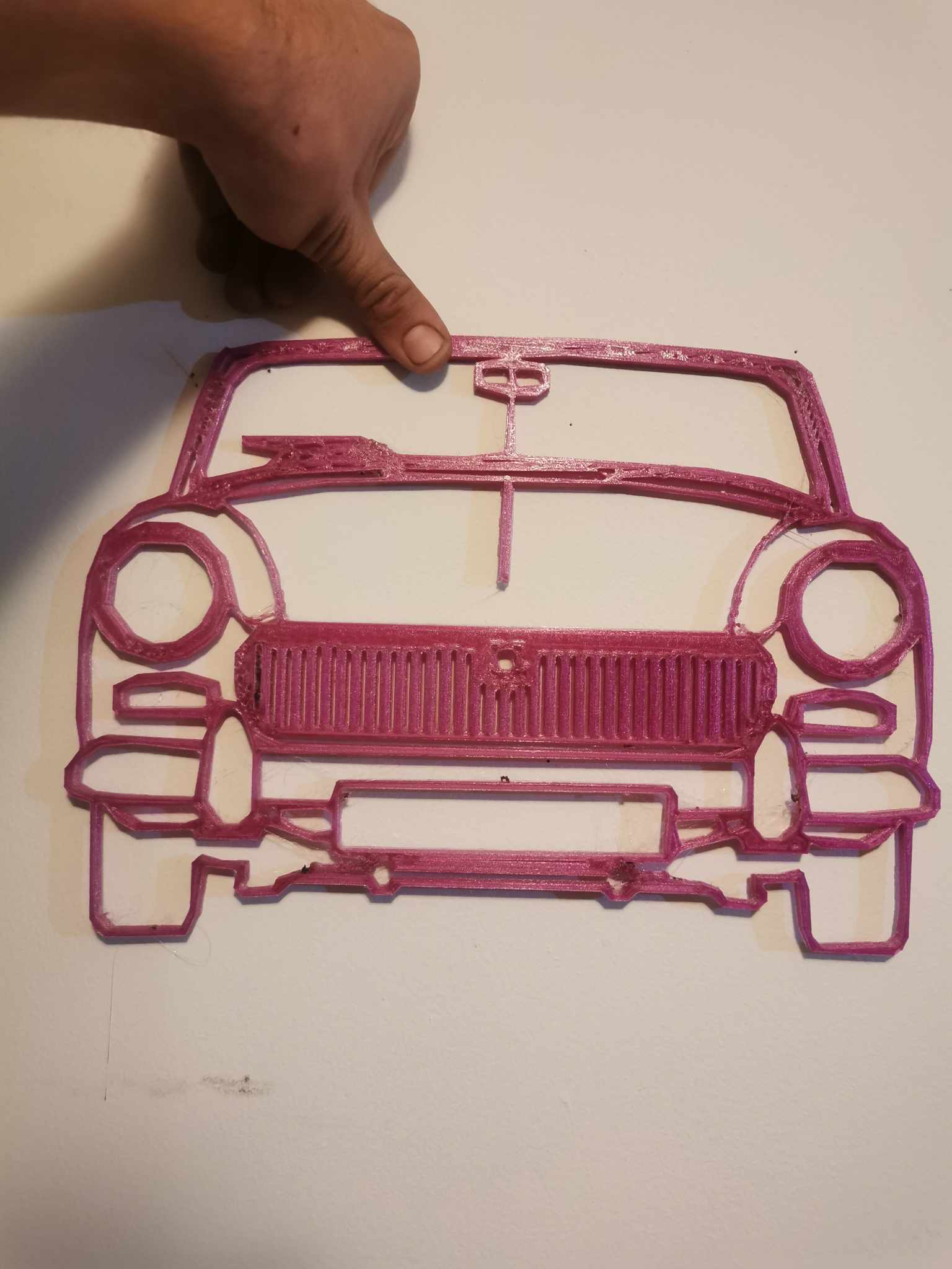 MG Midget MKIII Wall Art by Spooled Inc | Download free STL model ...