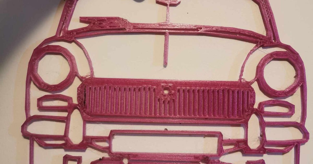 MG Midget MKIII Wall Art by Spooled Inc | Download free STL model ...