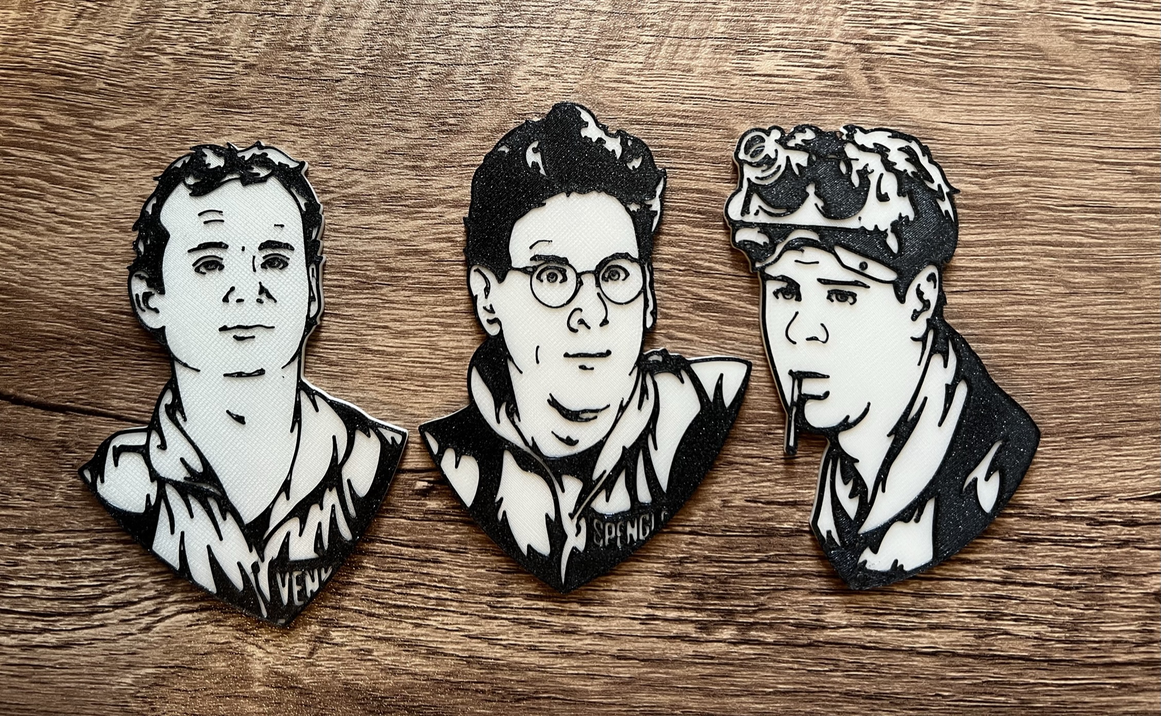 Ghostbusters Venkman Magnet (8x3mm magnet) by omiedude | Download free ...