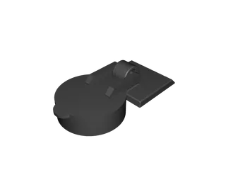 flippy power button cover for PC by c.wade98 | Download free STL model ...