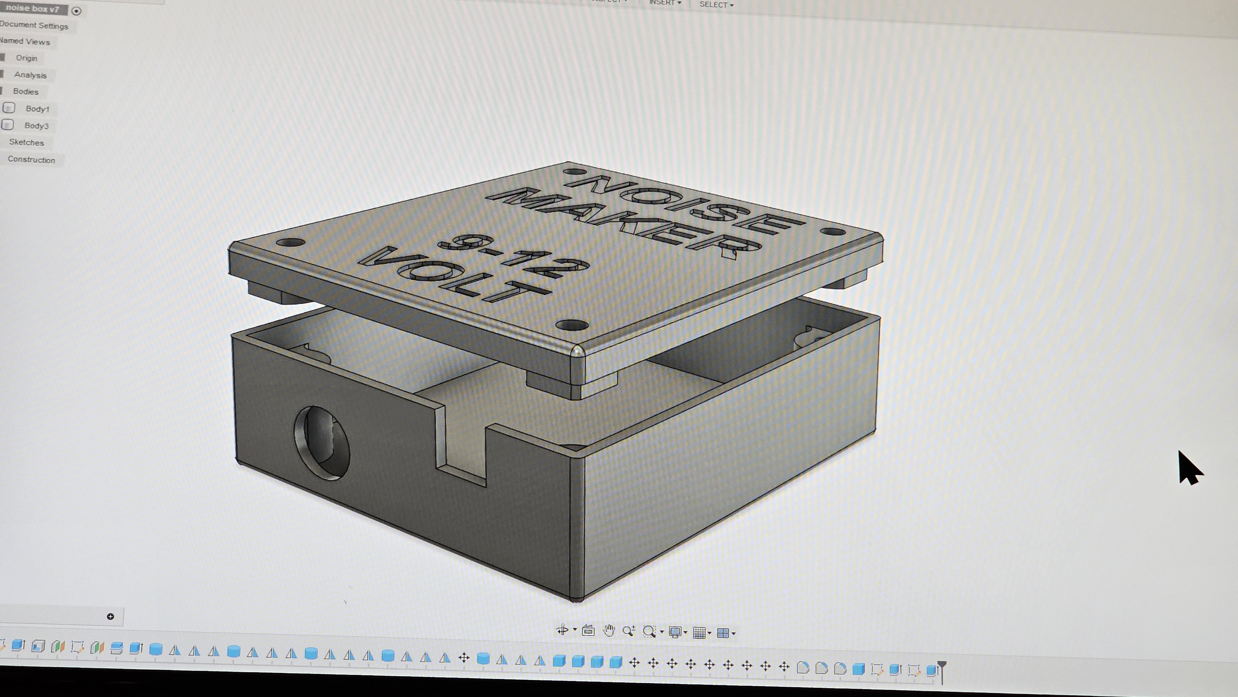 Noise source enclosure by Tank | Download free STL model | Printables.com