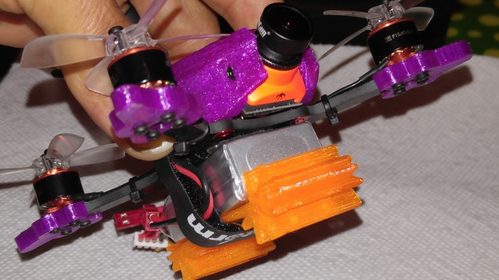 battery skid for small quad by winter1 | Download free STL model ...