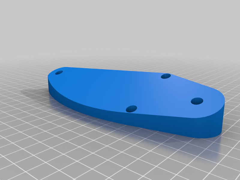 Ergonomic riser for Logitech Marble Mouse by sirofe | Download free STL ...