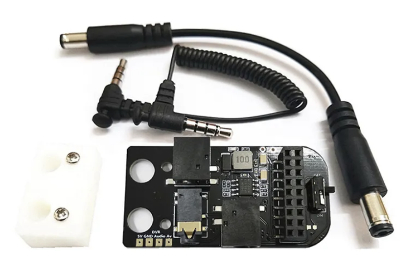 Enclosure for Eachine PRO58 and DJI Googles v2 analog adapter by ...